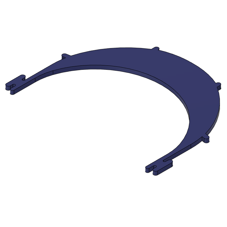 Crescent Face Shield Headband - Advanced Manufacturing Alliance - 3D ...